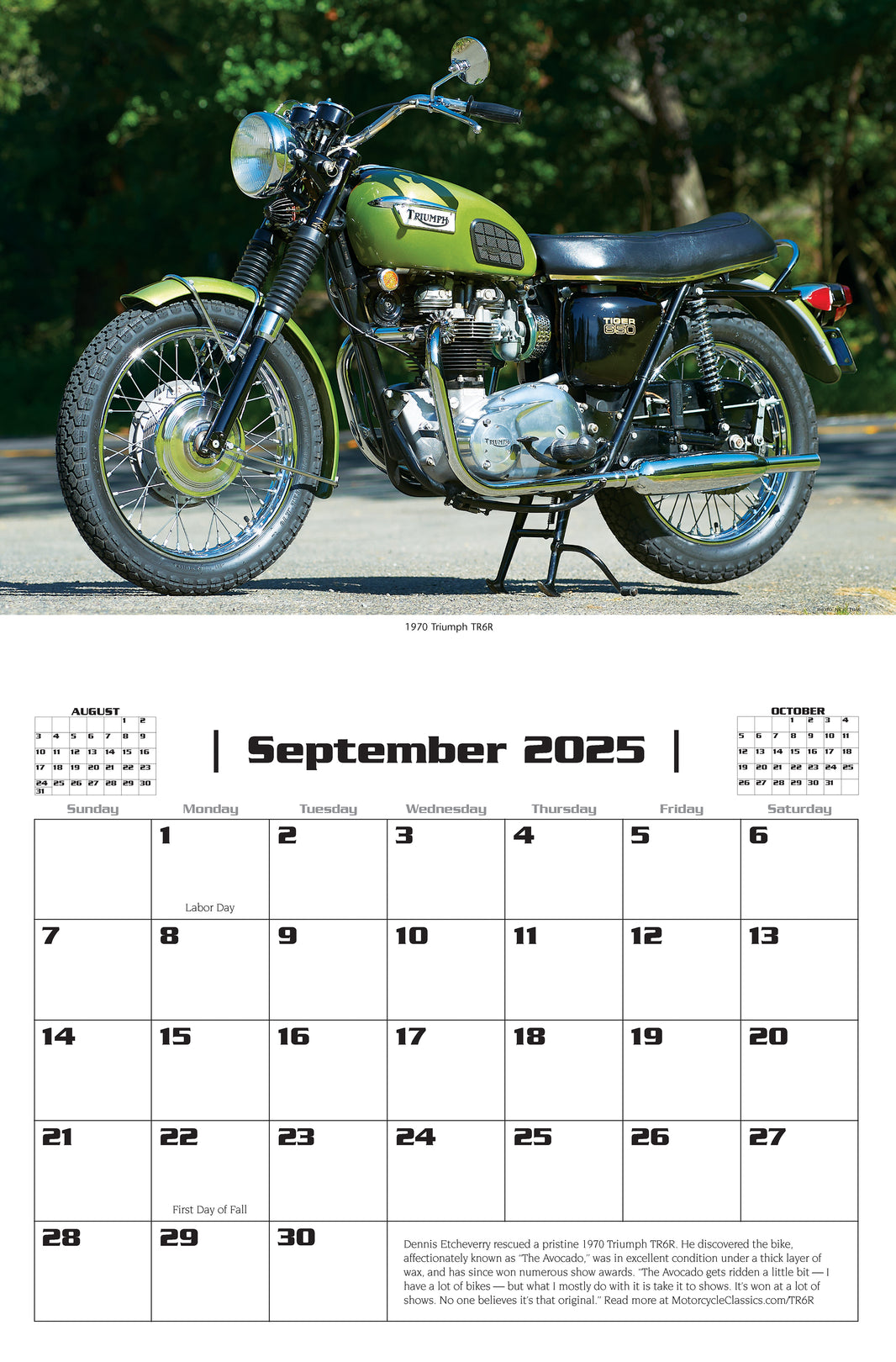 Calendars – Motorcycle Classics